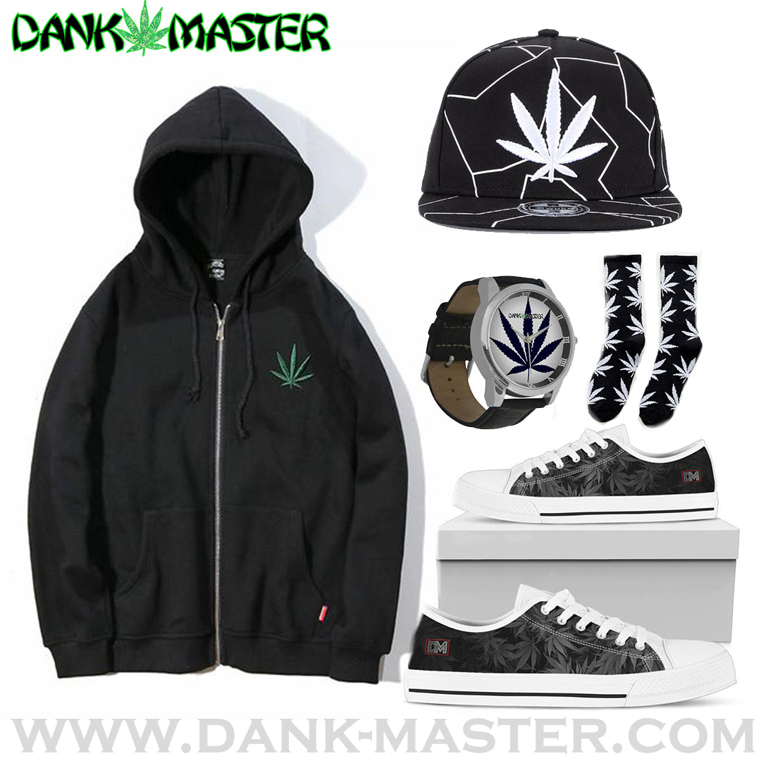 Dank Master 420 Apparel weed clothing - Men's stoner shoes and fashion