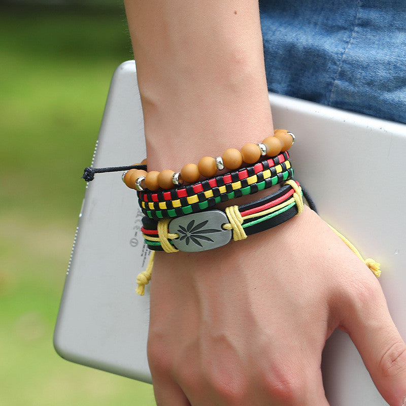 Dank Master Hemp Rope Bracelet 3 Pcs Set